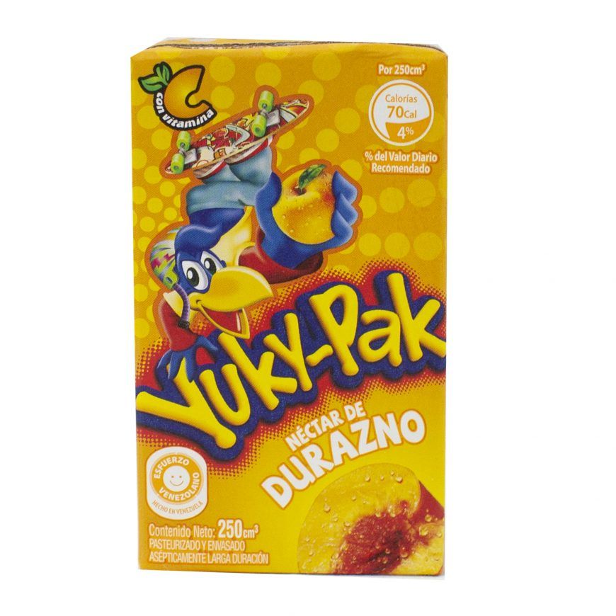 Jugo Yuky-Pak Durazno – Tiendas del Pollo